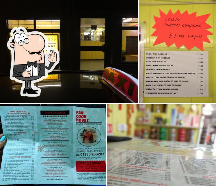 Pan Cook House in Wantage - Restaurant menu and reviews