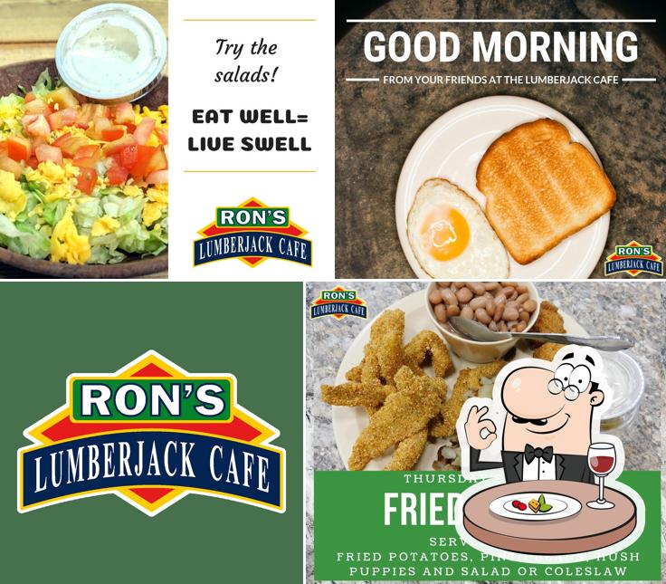 Ron's Lumberjack Cafe, 37850 US-59 in Howe - Restaurant menu and reviews