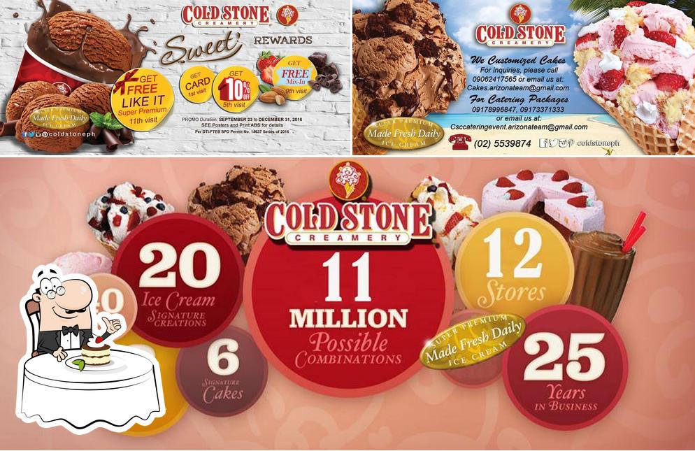 Cold Stone Creamery Alabang Town Center, Muntinlupa - Restaurant menu ...
