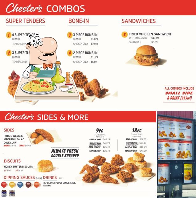 Chester's Chicken, Timmins - Restaurant menu, prices and reviews