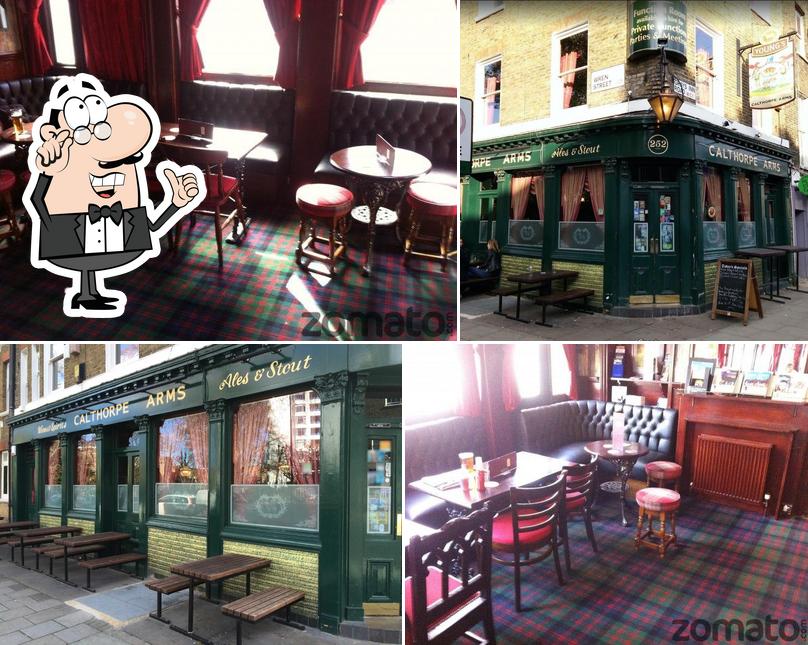 The Calthorpe Arms in London - Restaurant menu and reviews