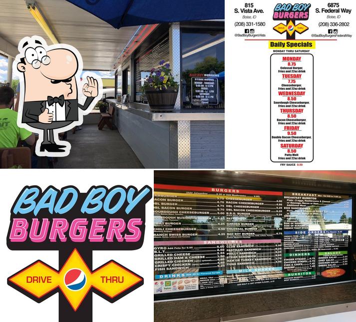 Bad Boy Burgers, Boise - Restaurant menu, prices and reviews