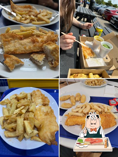 Deep Blue Fish & Chips in Baldock - Restaurant menu and reviews