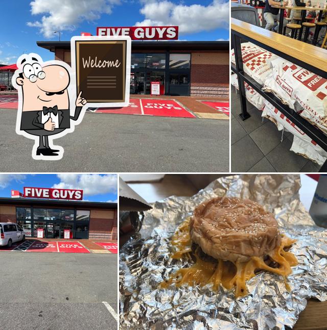 Five Guys Trafford Retail Park, Urmston - Menú del restaurante, precios ...