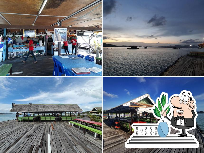 Kruvit Seafood Raft-Restaurant, Phuket, TH ภูเก็ต เมือง เกาะแก้ว Front ...