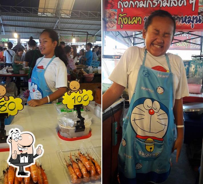 ร้าน กุ้งก้ามกราม restaurant, Ban Len