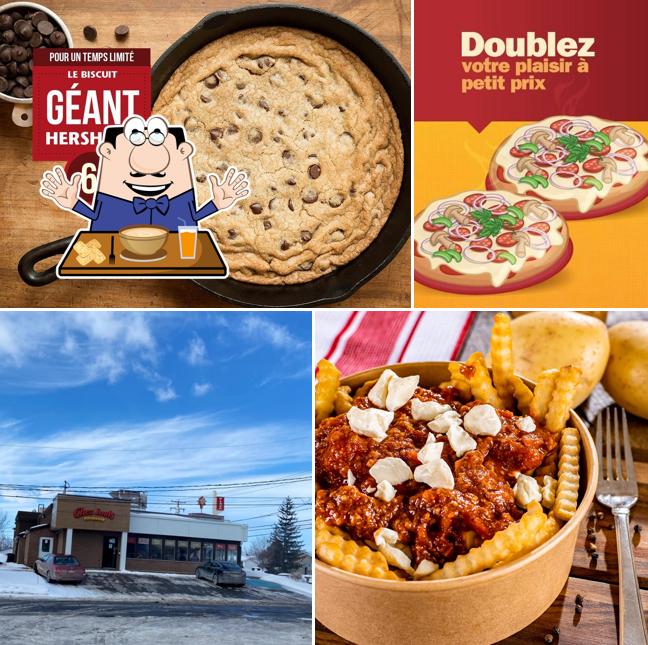 Menu des Chez Louis Poulet Et Pizza pizzeria, Drummondville, Bd Lemire ...