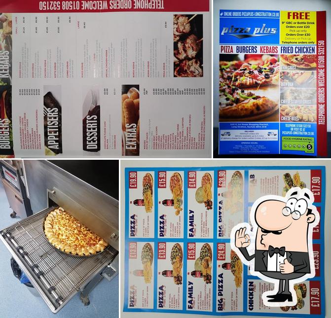 Pizza Plus in Long Stratton - Restaurant menu and reviews