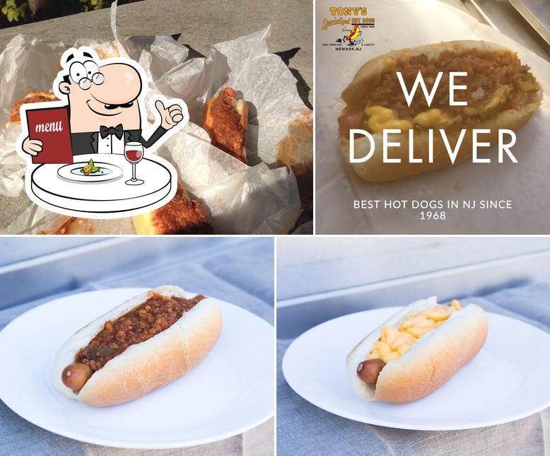 Tony's Hot Dogs in Newark - Restaurant menu and reviews