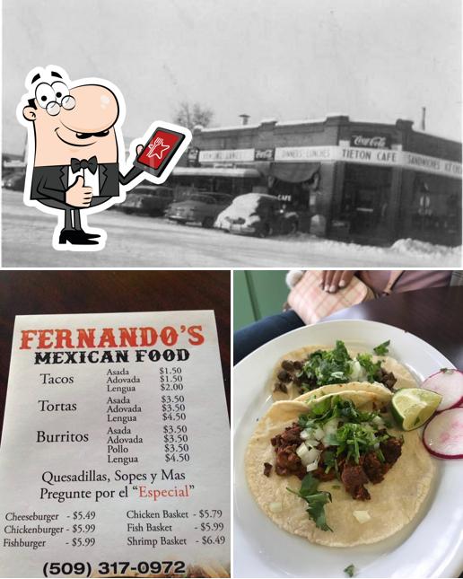 Fernando's Mexican Food in Tieton - Restaurant menu and reviews