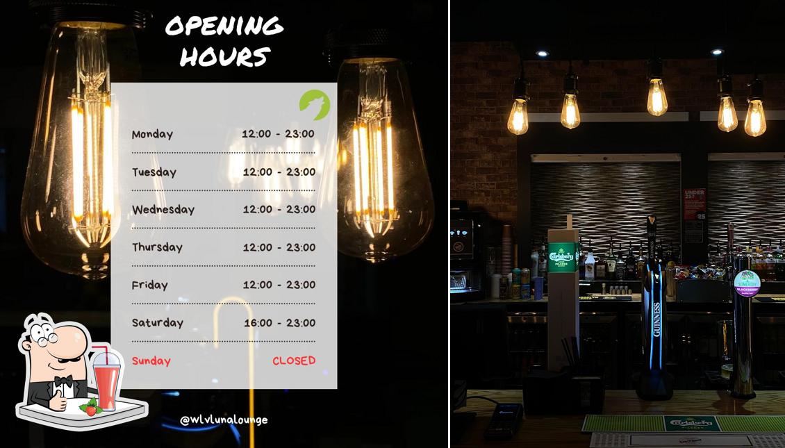Luna Lounge Wolverhampton, Wolverhampton - Restaurant menu, prices and ...