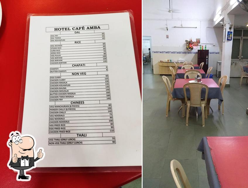 Cafe Amba - Restaurant menu, prices and reviews