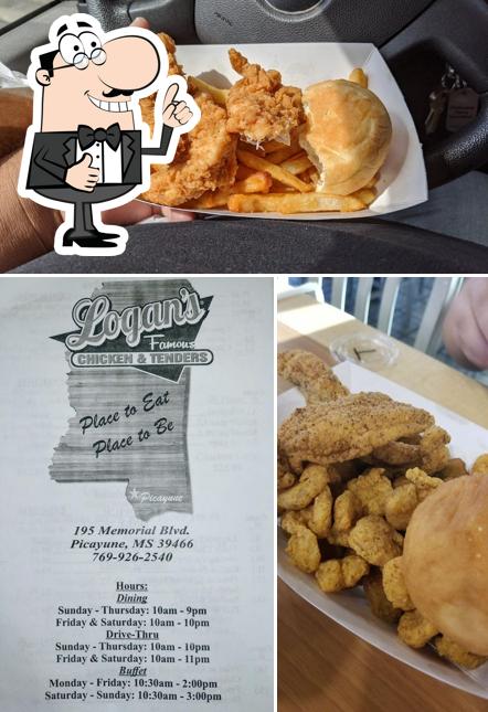 Logan's Famous Chicken and Tenders, Picayune - Restaurant menu, prices ...