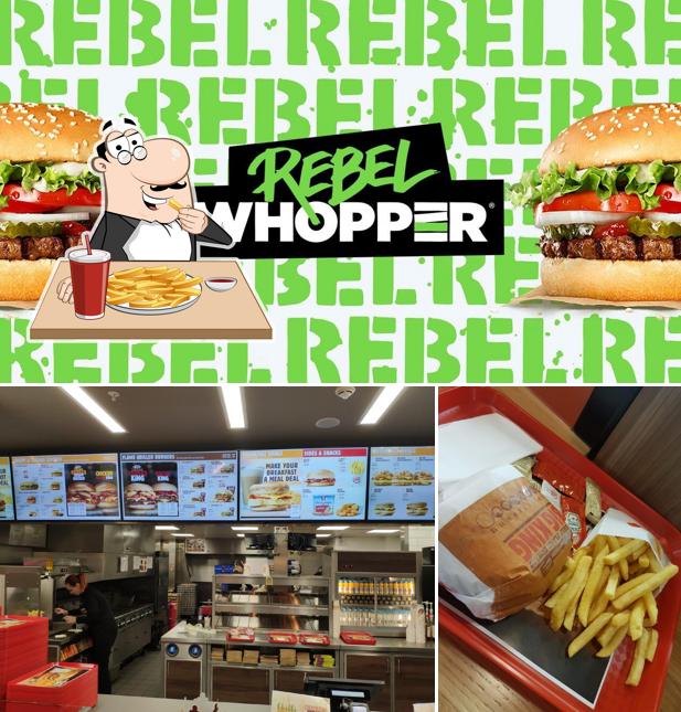 Burger King, London Luton Airport, Airside in Luton - Restaurant menu ...