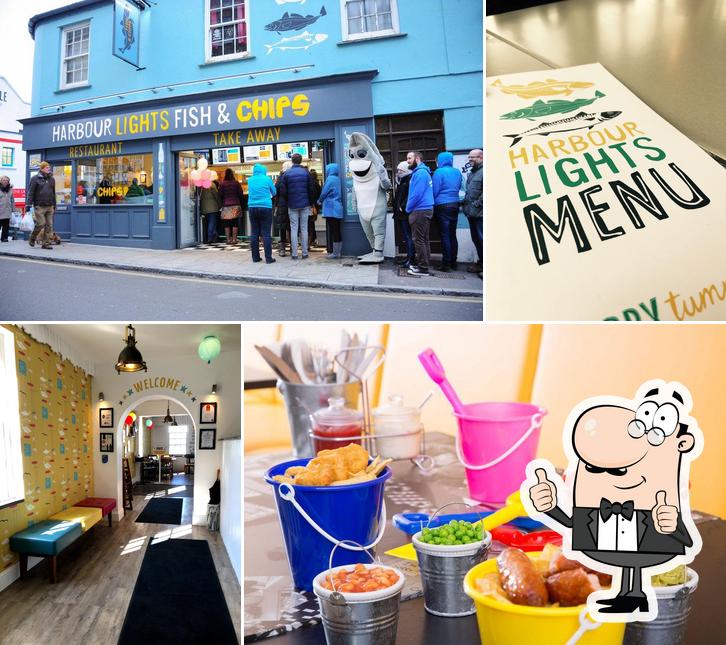 Harbour Lights Fish & Chips in Falmouth - Restaurant menu and reviews