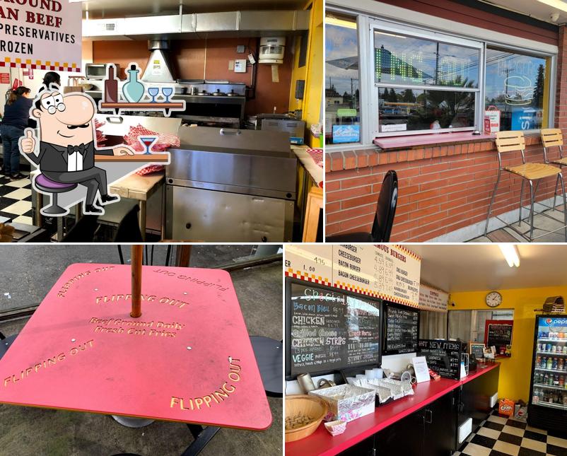 Flipping Out Burgers & Fries, Tacoma - Restaurant menu, prices and reviews