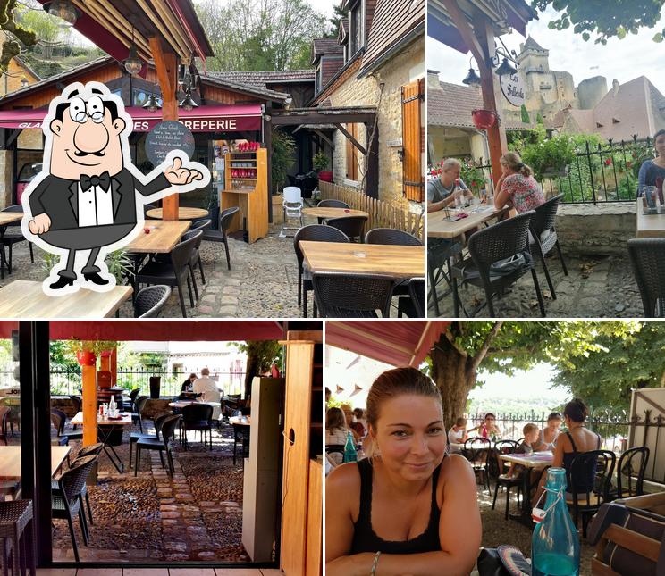 Les Tilleuls restaurant, Castelnaud-la-Chapelle, Le Bourg - Restaurant ...