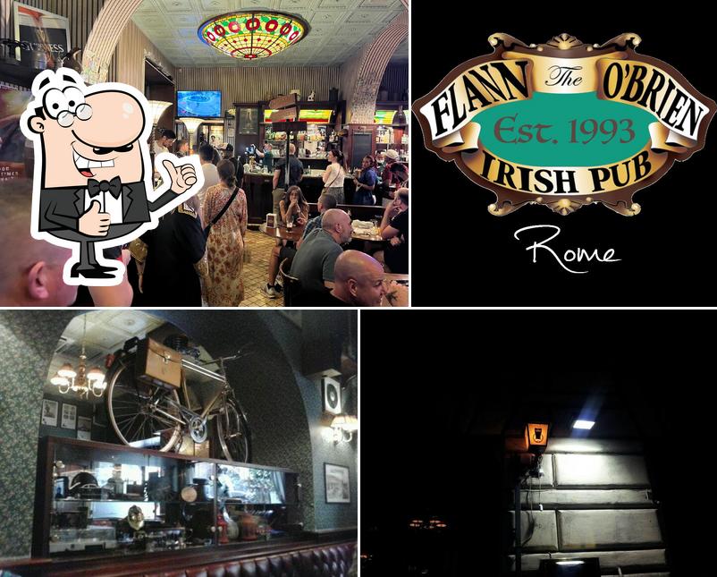 Menu of The Flann O'Brien pub & bar, Rome - reviews and ratings