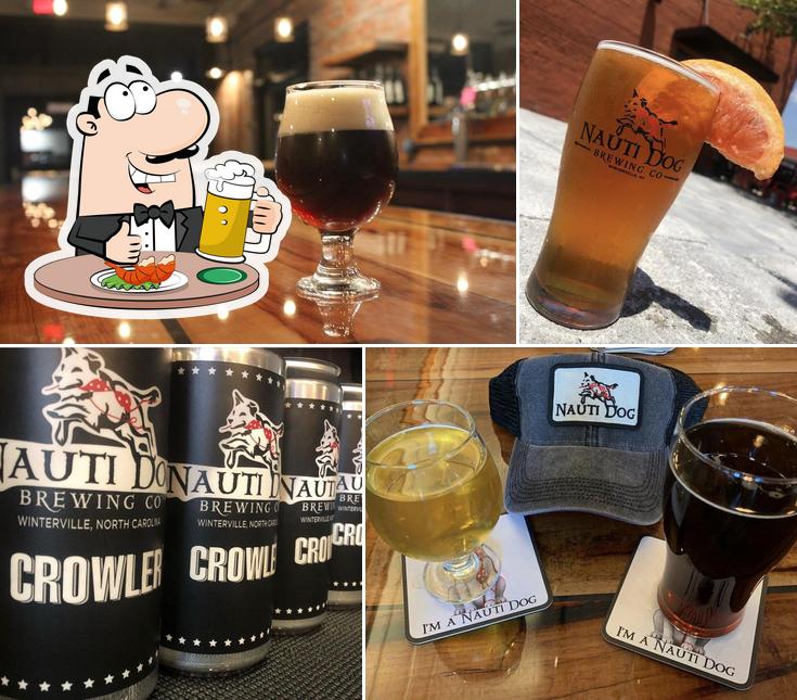 Nauti Dog Brewing Co. in Winterville - Restaurant menu and reviews
