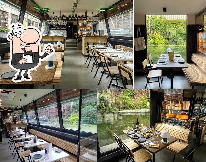 The Cheese Barge, Sheldon Square in London - Restaurant menu and reviews
