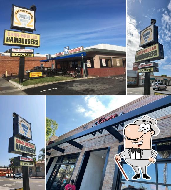 Omega Drive-In, 319 W Chapman Ave in Orange - Restaurant menu and reviews