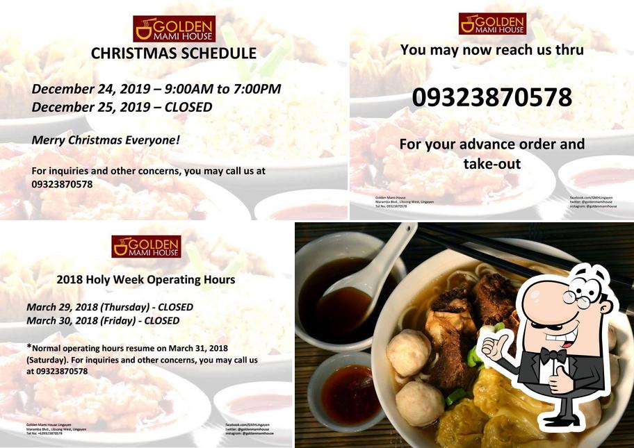 Golden Mami House, Lingayen - Restaurant menu, prices and reviews
