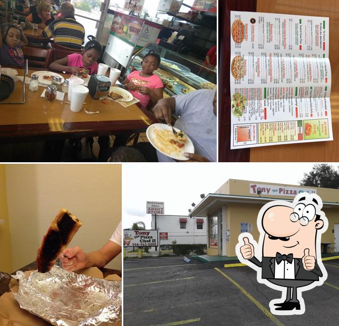 Tony the Pizza Chef II in Hollywood - Restaurant menu and reviews