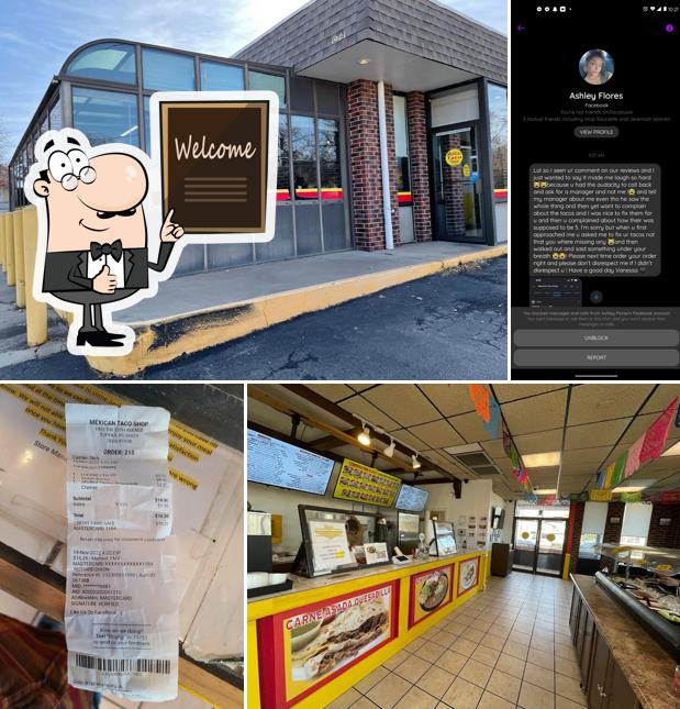 Restaurante Mexican Taco Shop, Topeka, SW 10th Ave - Carta del ...