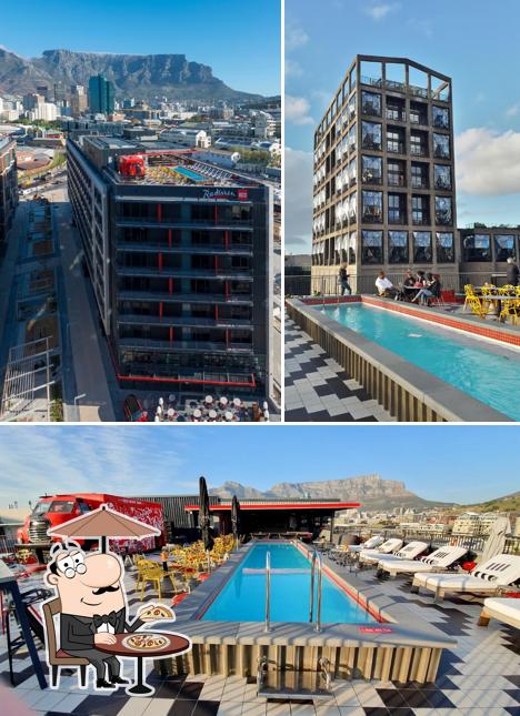 Radisson RED Cape Town - RED Rooftop, Cape Town - Restaurant menu ...