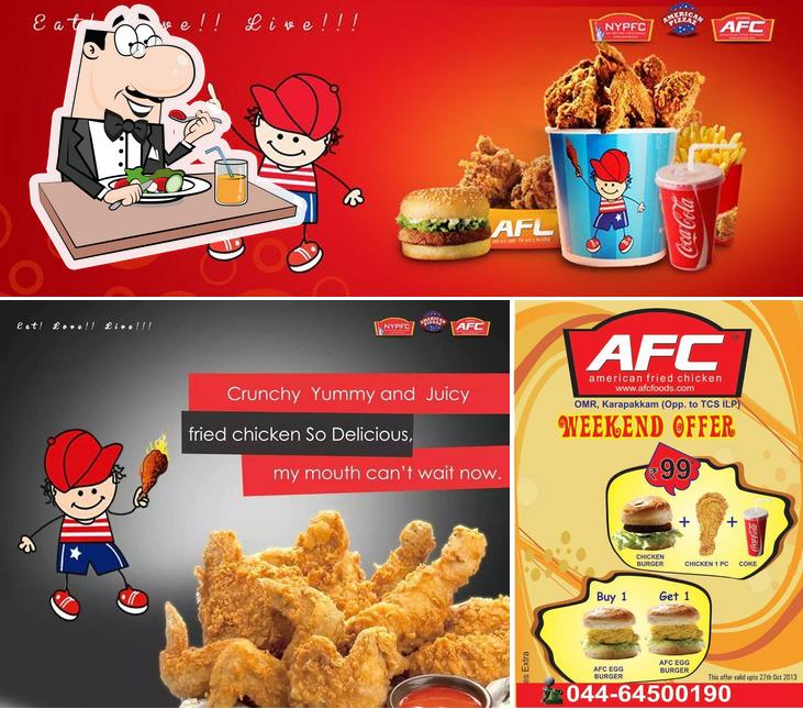 AFC - American Fried Chicken Restaurant, Chennai - Restaurant menu ...