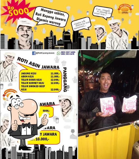 Roti Kupang Jawara, Subang - Restaurant menu