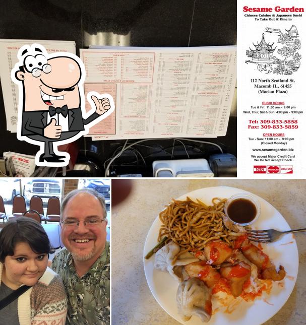 Sesame Garden, Macomb - Restaurant menu, prices and reviews