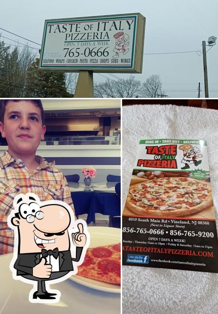 Taste of Italy Pizzeria, 4059 S Main Rd in Vineland - Restaurant menu ...