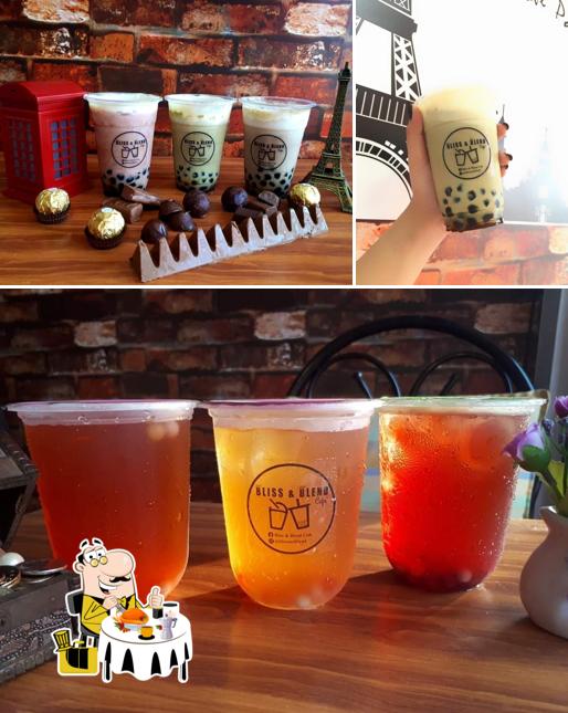 Bliss and Blend Café Frappe & Milk Tea Shop cafeteria, Silang ...