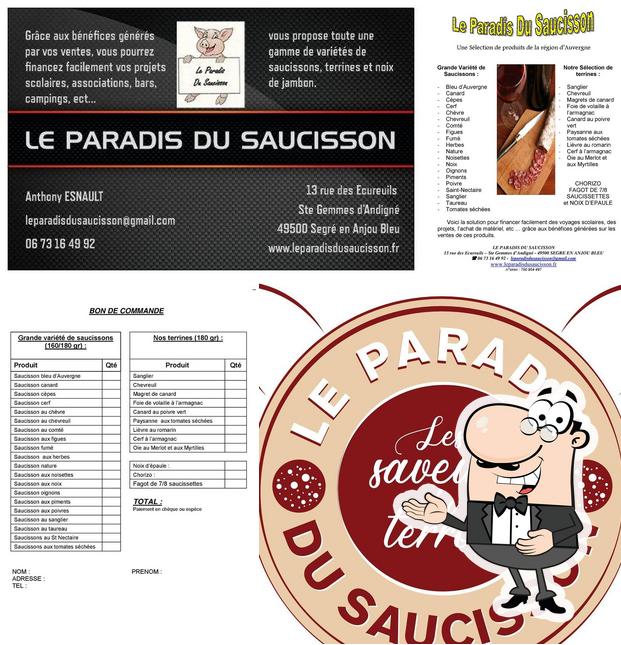Restaurante Le Paradis Du Saucisson, Francia