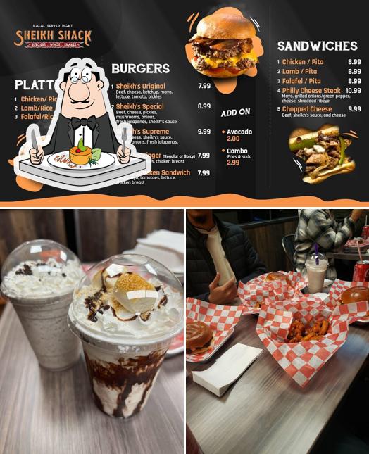 SHEIKHS N BURGERS, New York City - Restaurant menu, prices and reviews