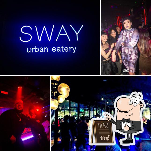 SWAY, Bangkok, Thong Lo - Restaurant menu, prices and reviews