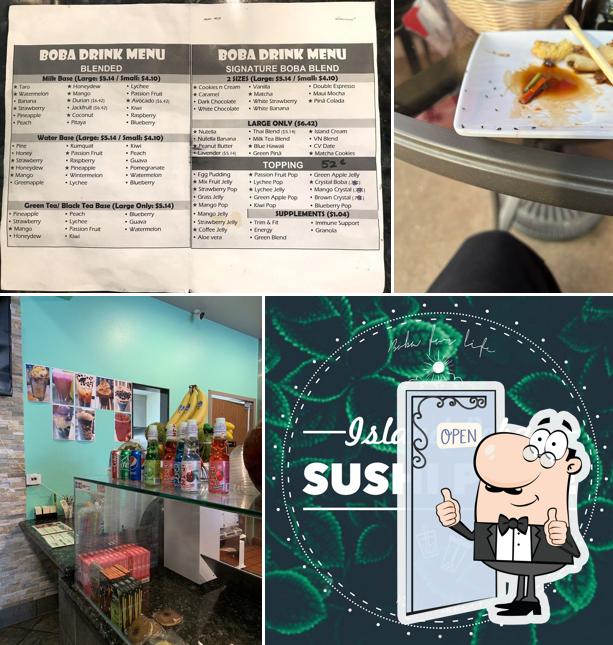 ISLAND BOBA SUSHI POKE in Palm Desert - Restaurant menu and reviews