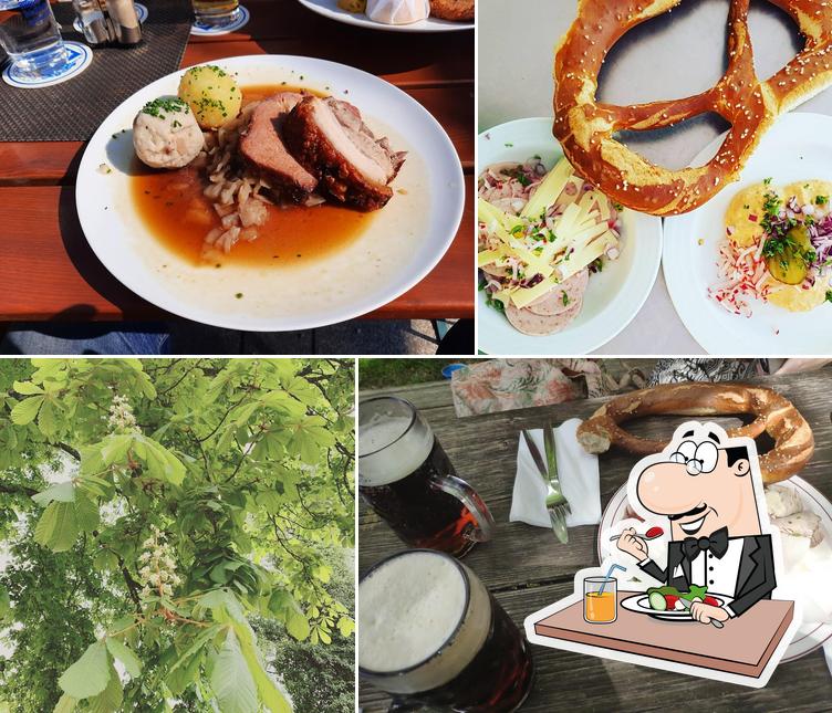 Schlosswirtschaft Mariabrunn - Restaurant und Biergarten, Röhrmoos ...