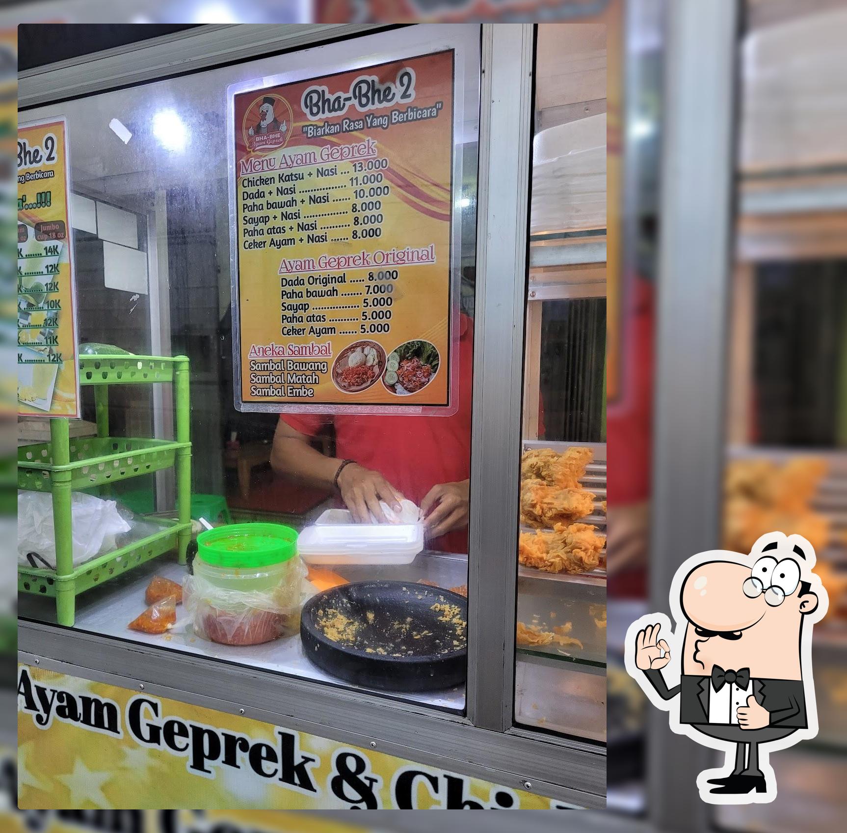 Ayam geprek & Chicken katsu Bha-Bhe 2, Pasinan - Restaurant menu ...
