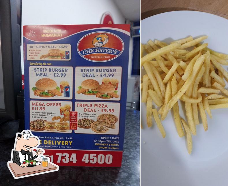 Chickster's chicken and pizza, Liverpool - Restaurant menu, prices and ...