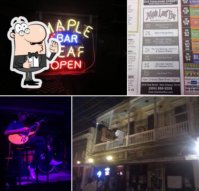 Maple Leaf Bar, New Orleans - Restaurant menu, prices and reviews