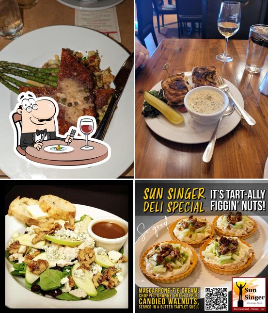 Sun Singer Restaurant, Wine & Spirits, Champaign - Restaurant menu ...
