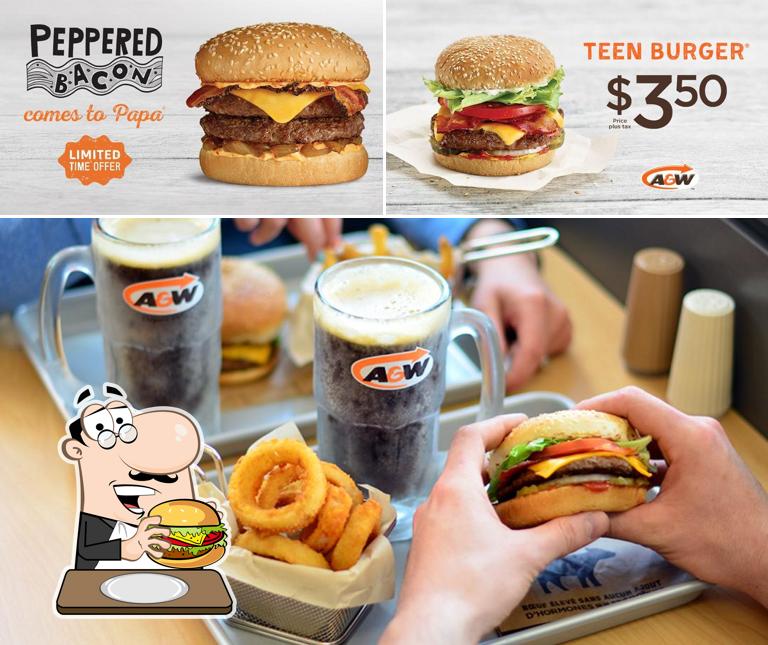 A&W Canada fast food, Sydney, 800 Grand Lake Rd - Menu du restaurant et ...