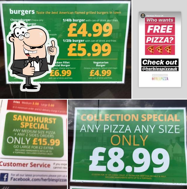 Herbies Pizza Sandhurst in Sandhurst - Restaurant menu and reviews