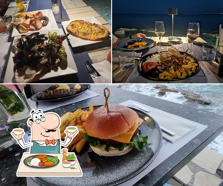 Cretan Blue Restaurant, Limenas Chersonisou - Restaurant menu, prices ...