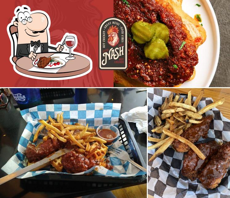 Pub y bar Nash Hot Chicken, Greenville - Carta del restaurante y opiniones