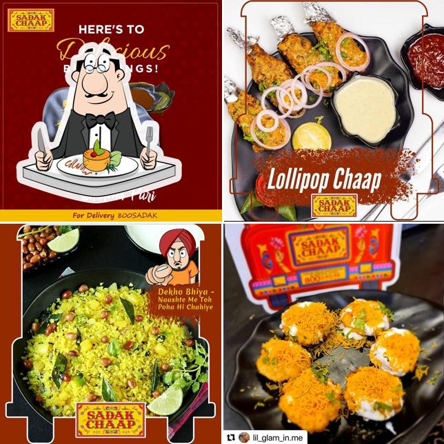 Sadak Chaap Restaurant, Dubai, Shop# 26 - 27 - 28 4B St - Carta del ...