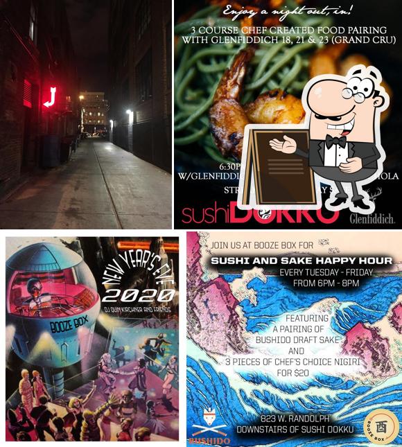 Booze Box, Chicago, Clinton - Restaurant menu, prices and reviews