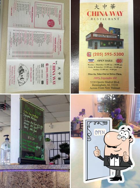 China Way Restaurant in Birmingham - Restaurant menu and reviews